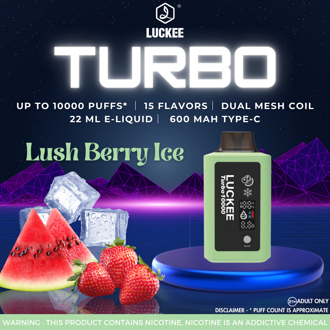 Experience the Ultimate Vaping with LUCKEE Turbo 10000 Disposable Vape ...