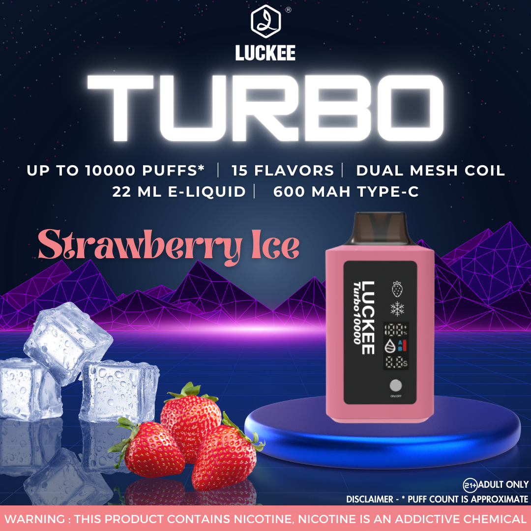 Experience the Ultimate Vaping with LUCKEE Turbo 10000 Disposable Vape ...